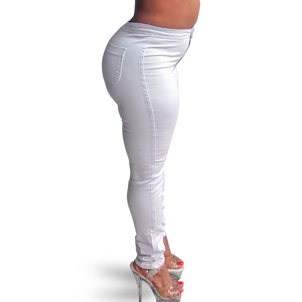 BodBod Jeans | White – Bodacious Bodywear